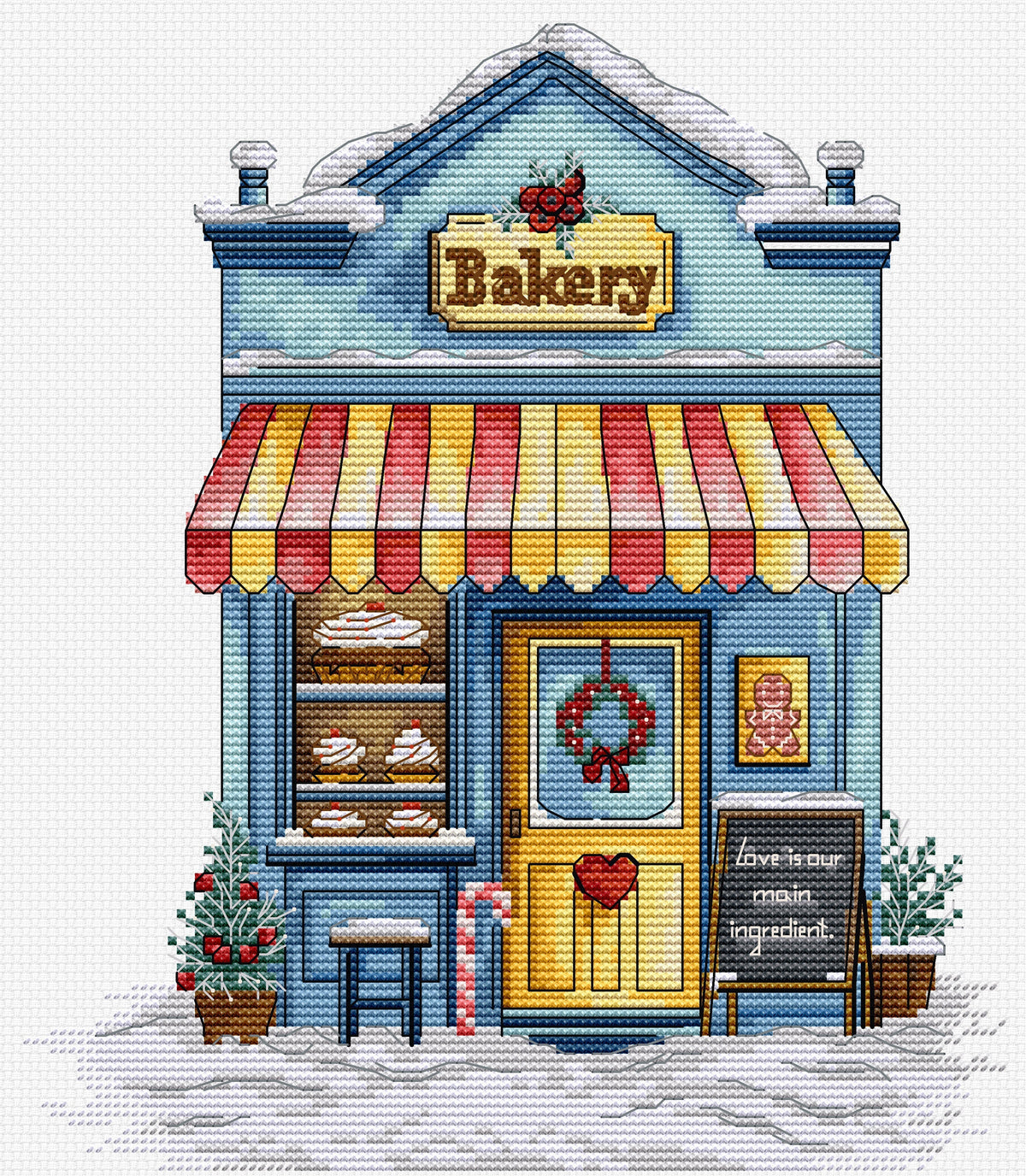 Cross Stitch Kit Luca-S - Bakery B1430 — HobbyJobby