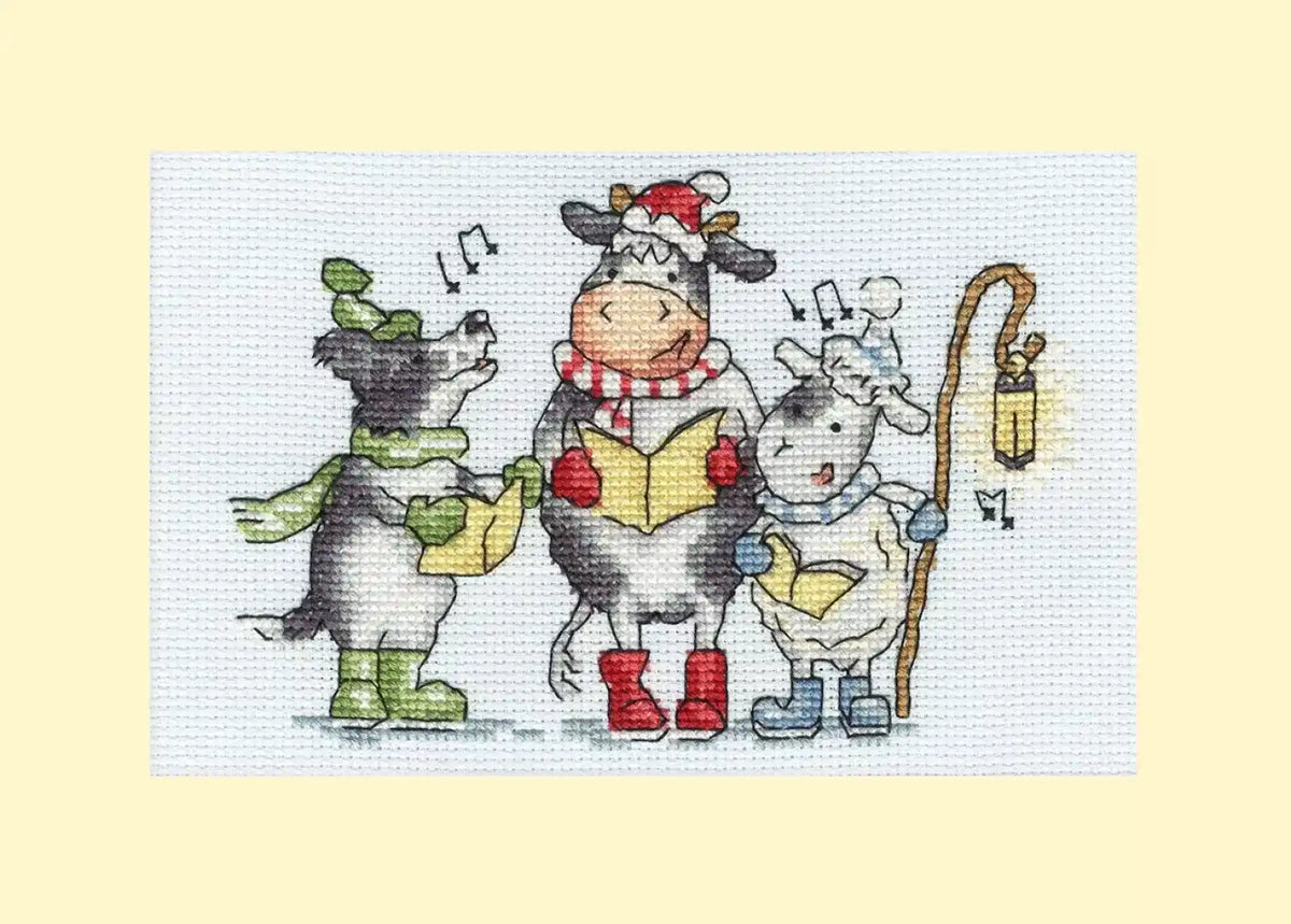 Cross Stitch Kit Bothy Threads - Woof, Moo, Baa! — HobbyJobby