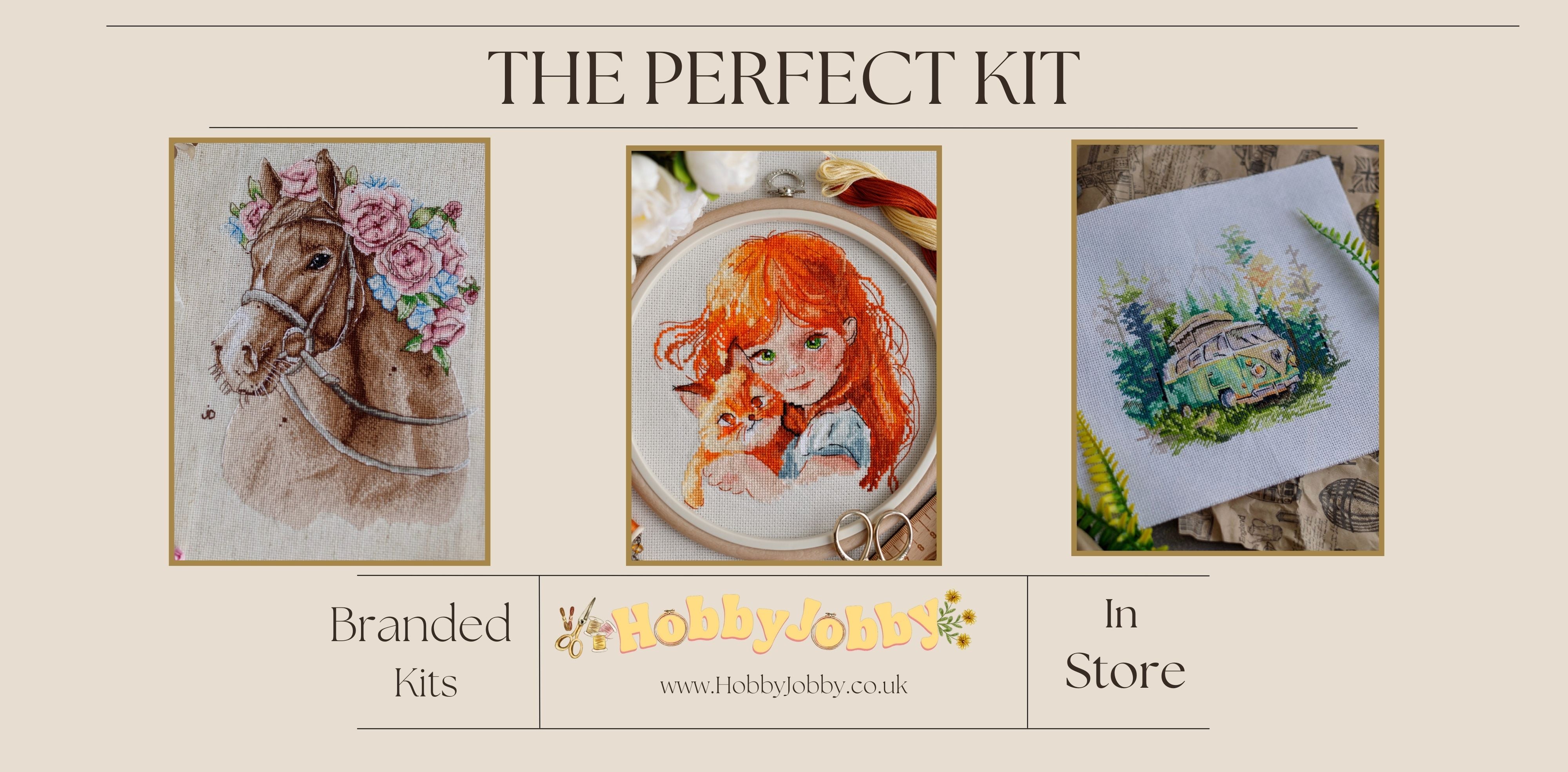HobbyJobby | Cross Stitch Kits, Crochet, Knitting & Craft Supplies