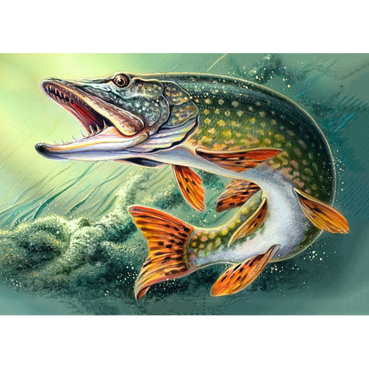 Diamond Painting Kit - PIKE 38 _ 27 CM WD225 — HobbyJobby