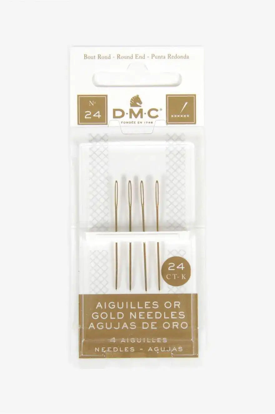 DMC Golden Cross Stitch Needles No. 24 — HobbyJobby