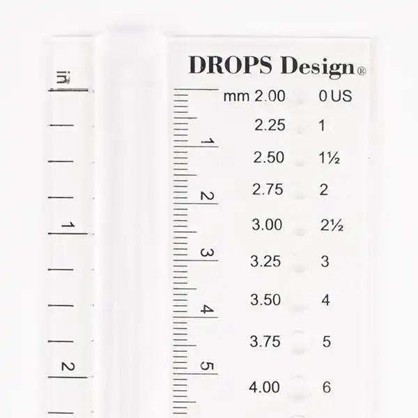 DROPS Needle Measure — HobbyJobby