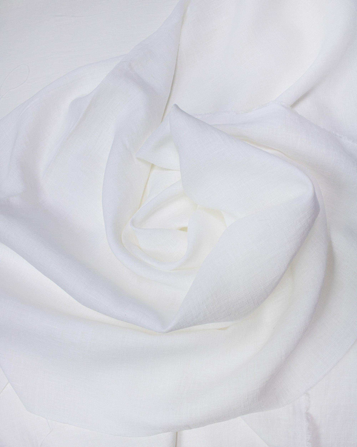 Luca-S Pure Natural Linen Wrinkled Fabric Chalk Color — HobbyJobby