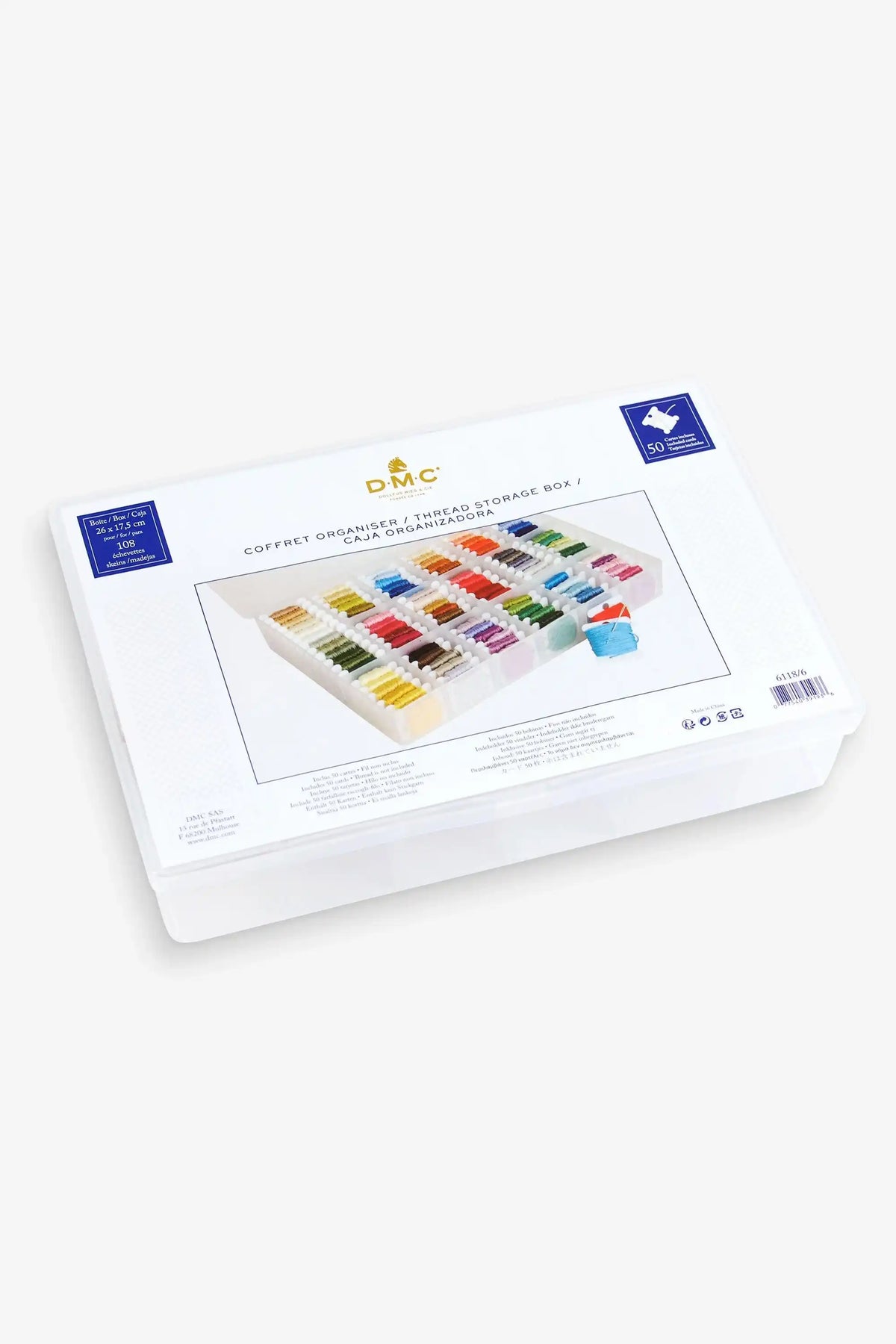 Thread Storage Box for bobbins - DMC — HobbyJobby