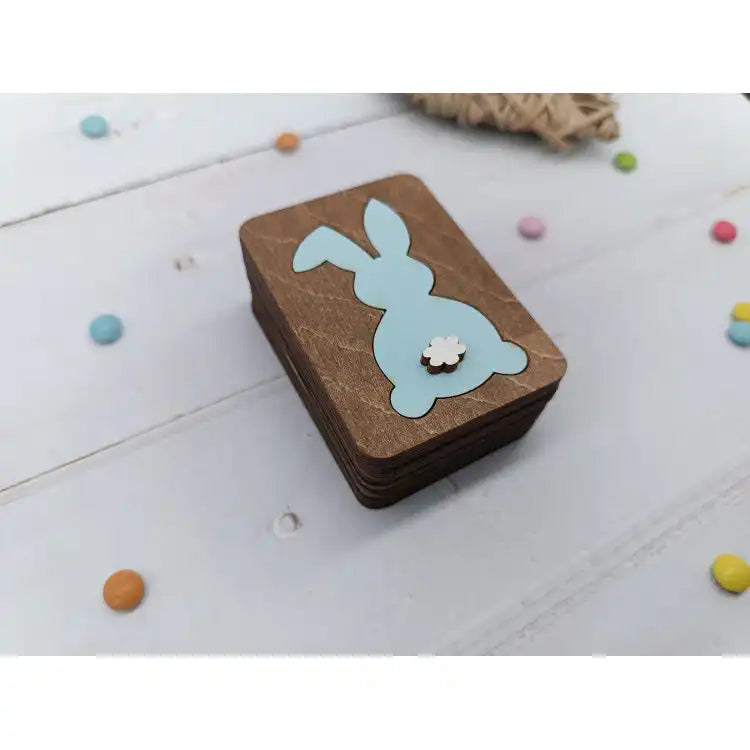 WOODEN BOX. RABBIT KF057/31 — HobbyJobby