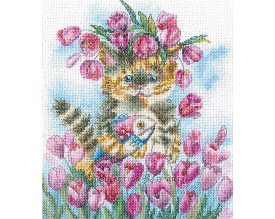 Cross Stitch Kit RTO - "Tulip spring" — HobbyJobby
