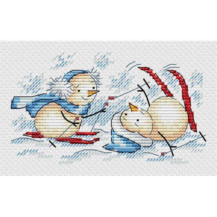 MP Studia Cross Stitch Kit - Winter Competitions — HobbyJobby