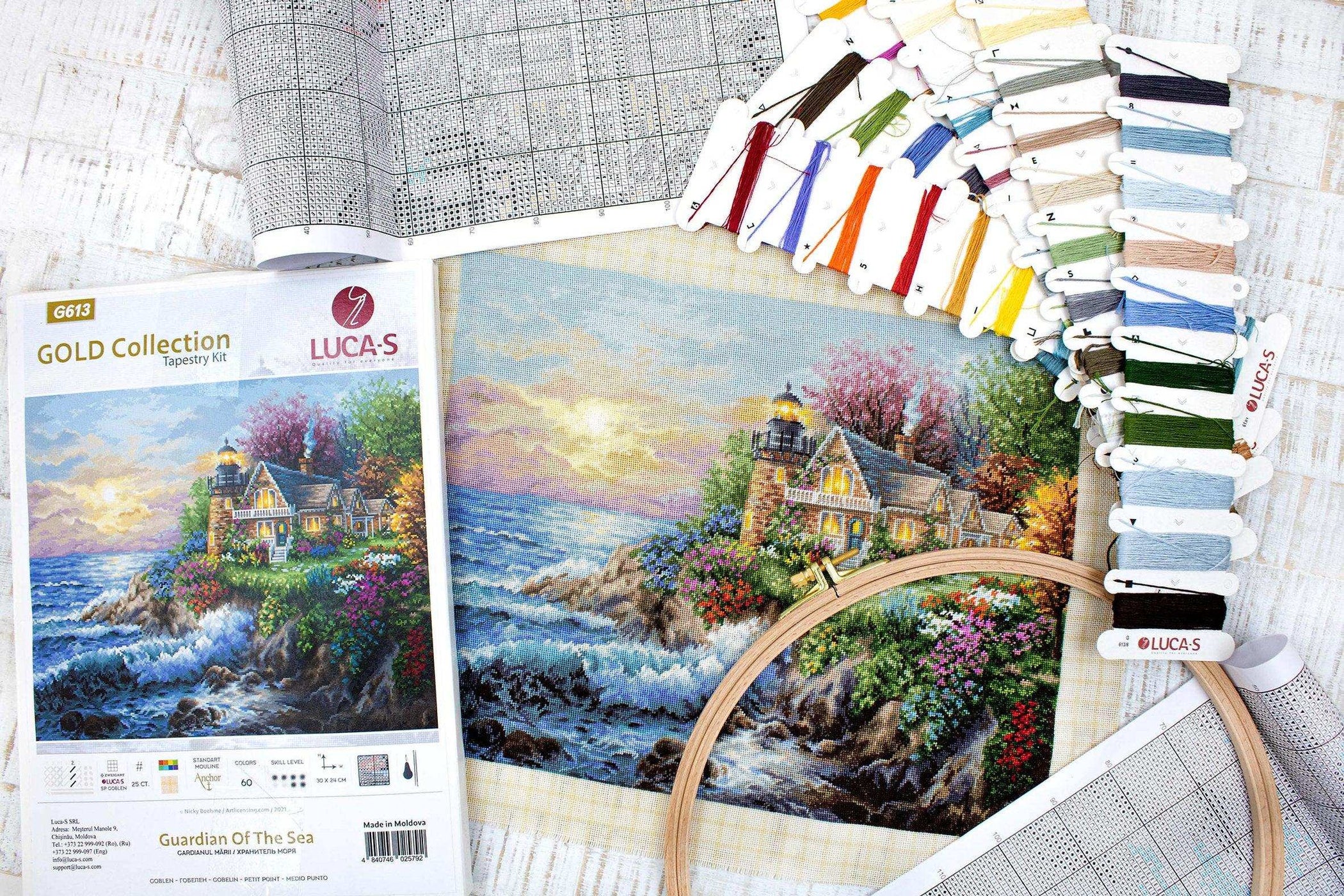 Petit Point Kit Luca-S Gold Collection - Guardian Of The Sea — HobbyJobby