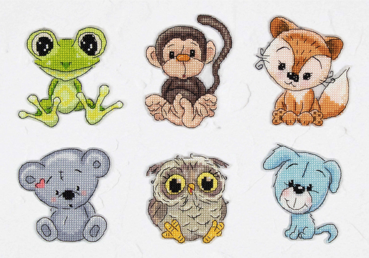 Toys Cross Stitch Kits - Friends 1, JK038 — HobbyJobby