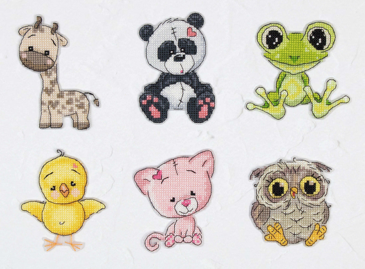 Toys Cross Stitch Kits - JK040 Friends 3 — HobbyJobby